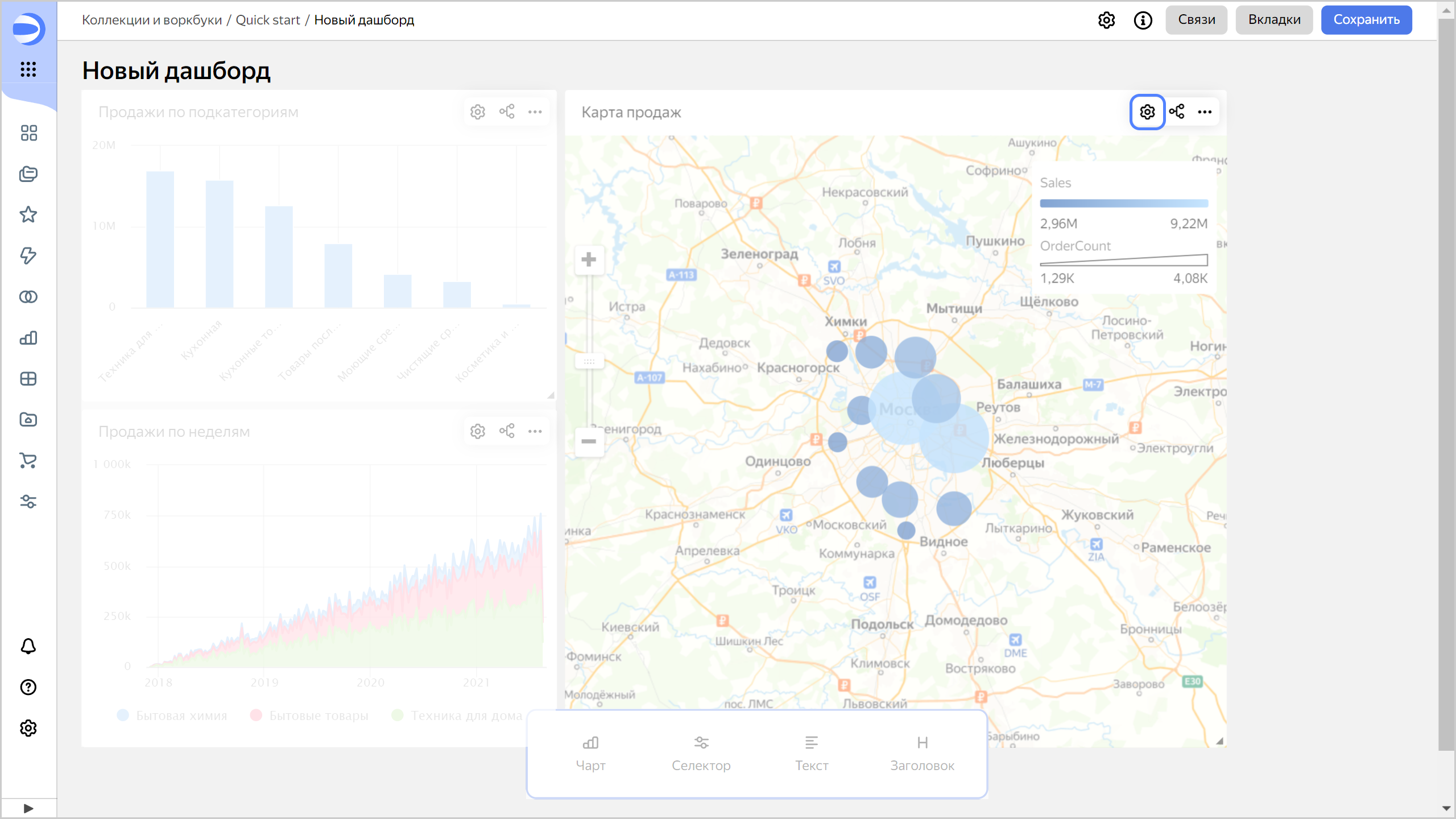 Как начать работать с Yandex DataLens | Yandex Cloud - Документация